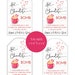 Hot Chocolate Bomb Tag Printable Valentine's Day, Hot Cocoa Bomb Tags ...