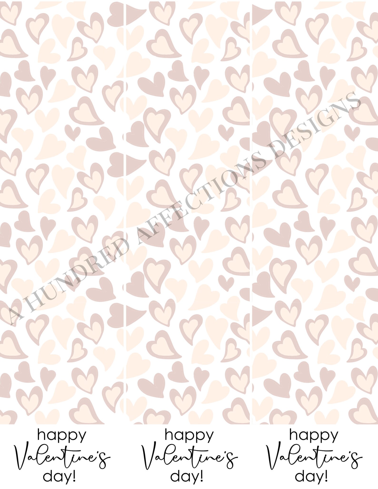 Pretzel Rod Valentine Tag, Printable Valentine Cards, Lollipop Card ...