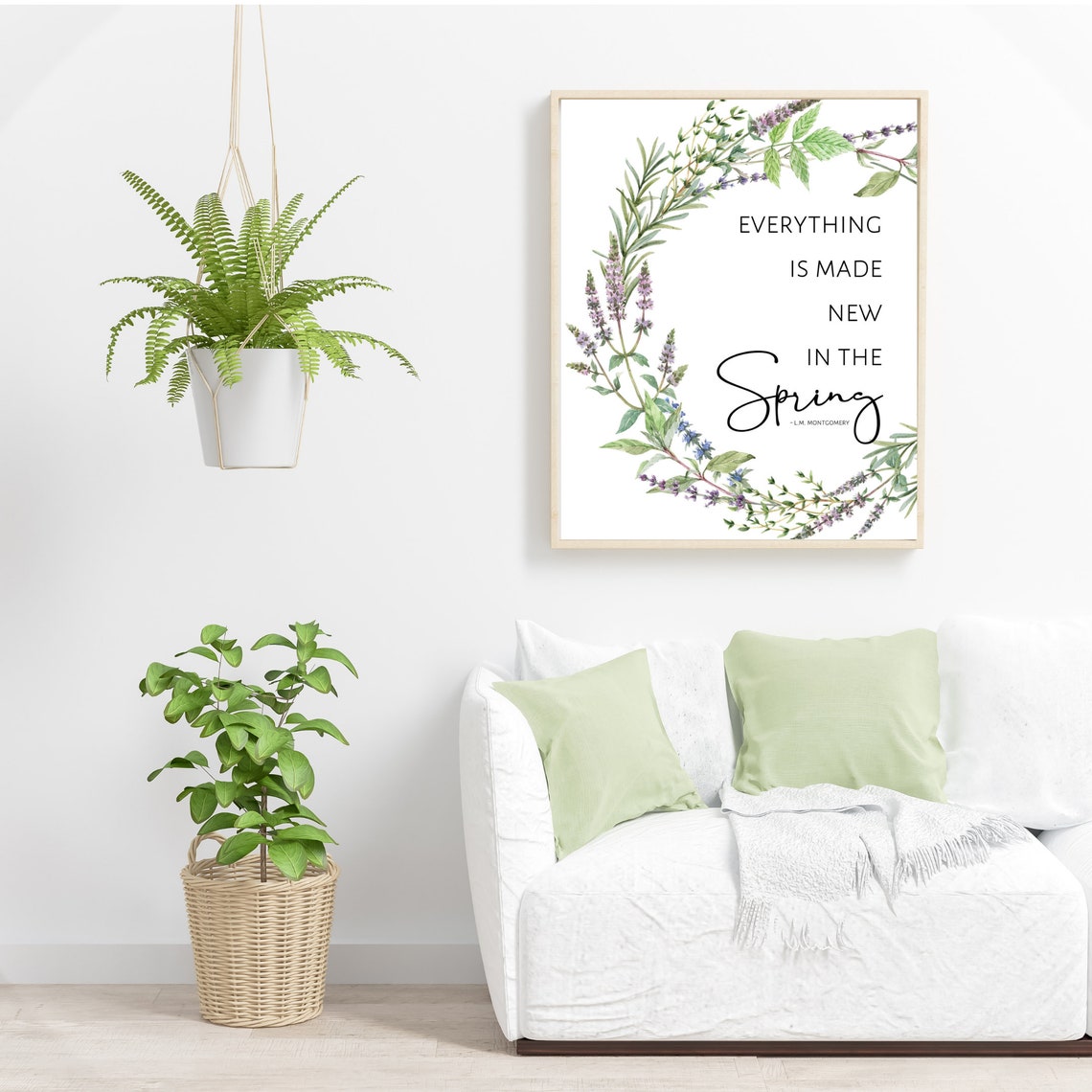 Spring Printable Wall Art Anne of Green Gables Art Spring - Etsy