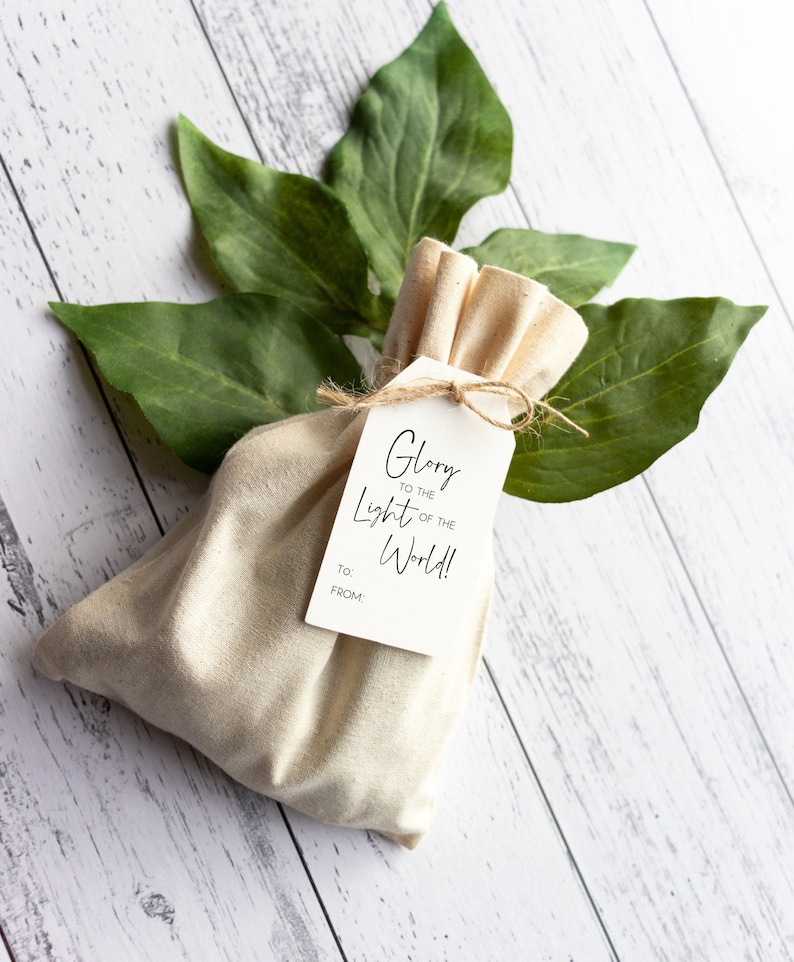 Jesus Christmas Gift Tags Religious Christmas Gift Tags | Etsy
