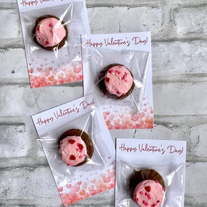 Printable Valentine Cards, Cookie Cards Valentine’s Day, Valentine ...