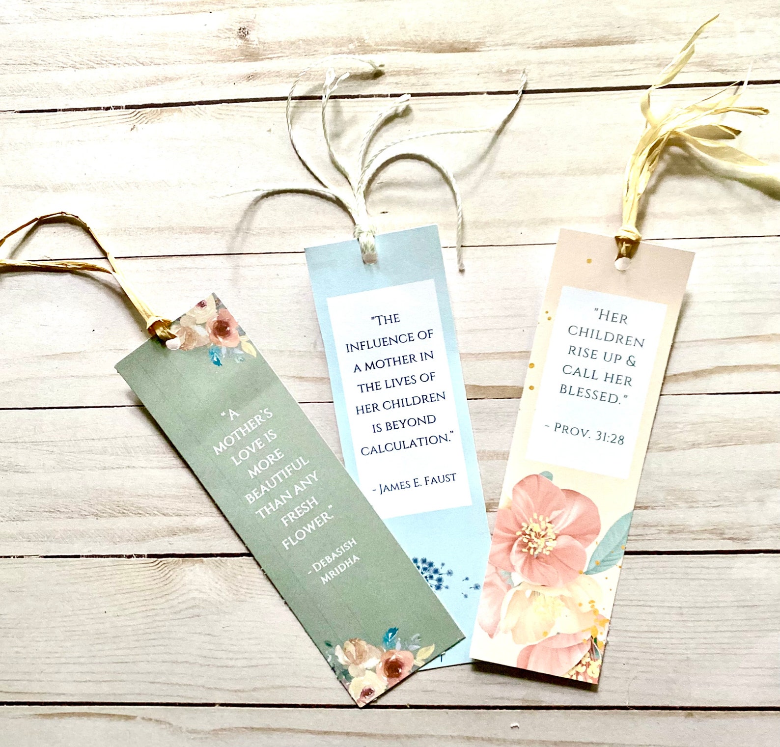 Mother's Day Printable Bookmark Mother's Day Gift - Etsy Canada