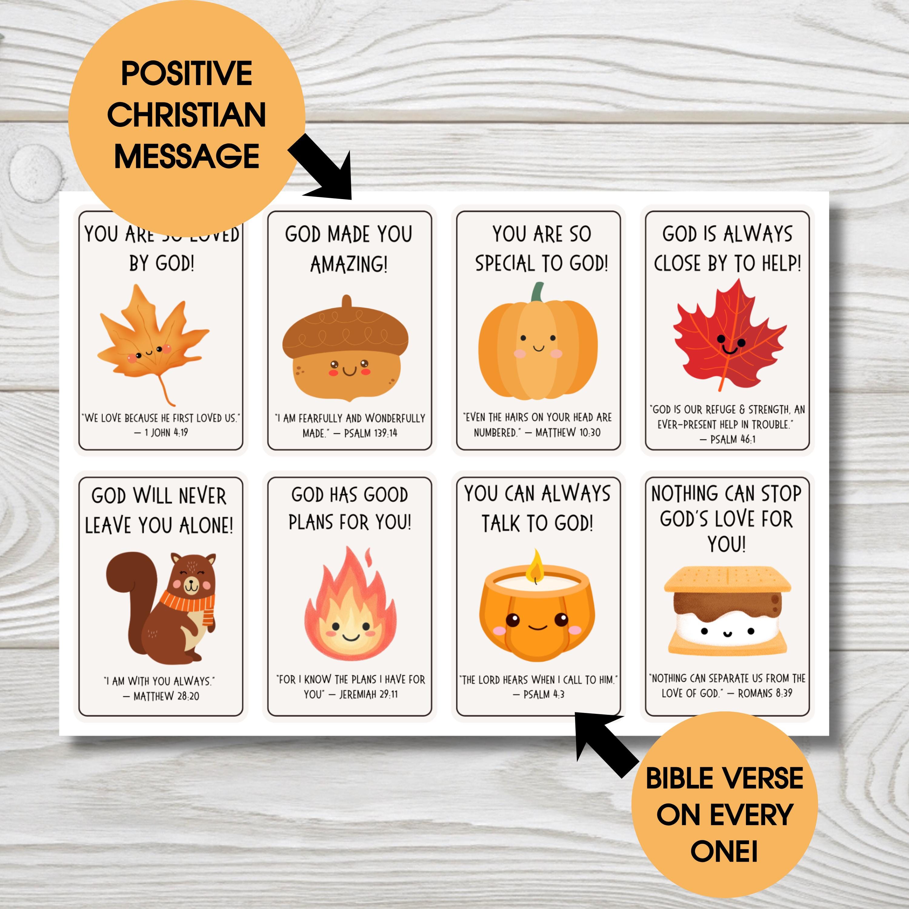 Christian Halloween Tags, Printable Bible Verse Halloween Tracts, Non ...