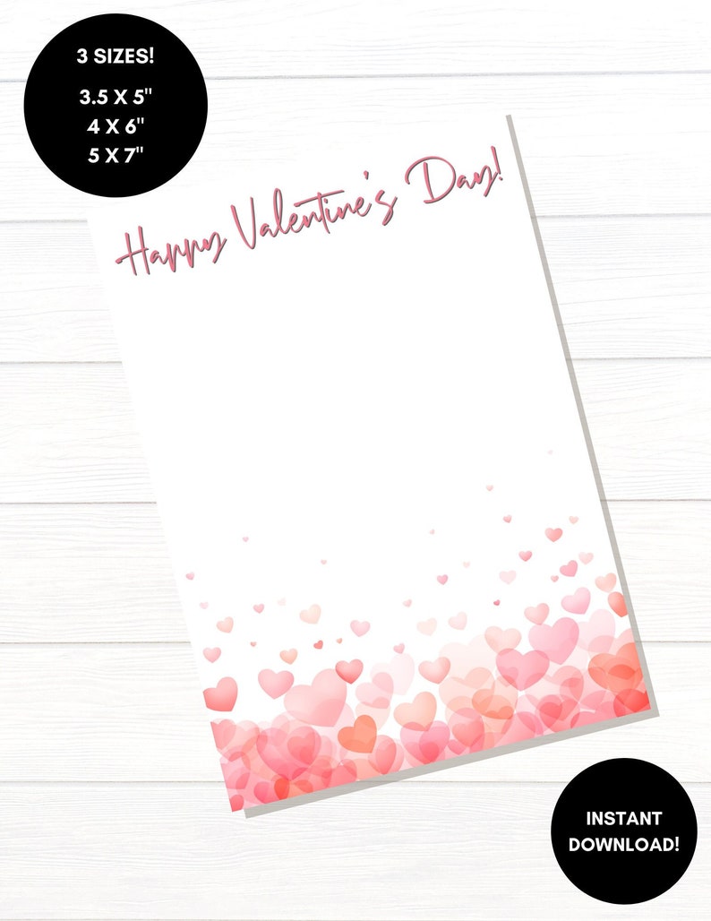 Printable Valentine Cards Cookie Cards Valentines Day | Etsy