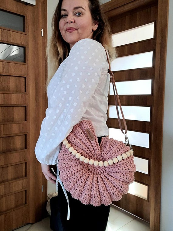 Seashell Bag Seashell Handbag Conch Shell Bag Crochet Pattern Summer ...