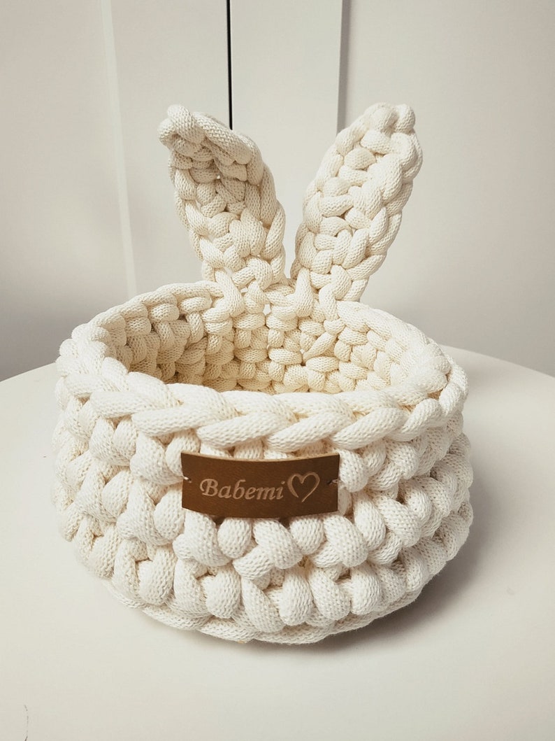 Bunny Basket With Ears, Basket in the Shape of a Bunny Ideal as an ...