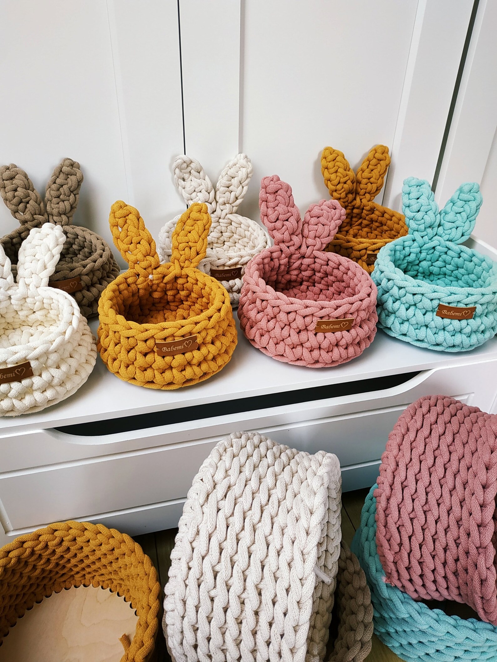 Bunny Basket With Ears, Basket in the Shape of a Bunny Ideal as an ...