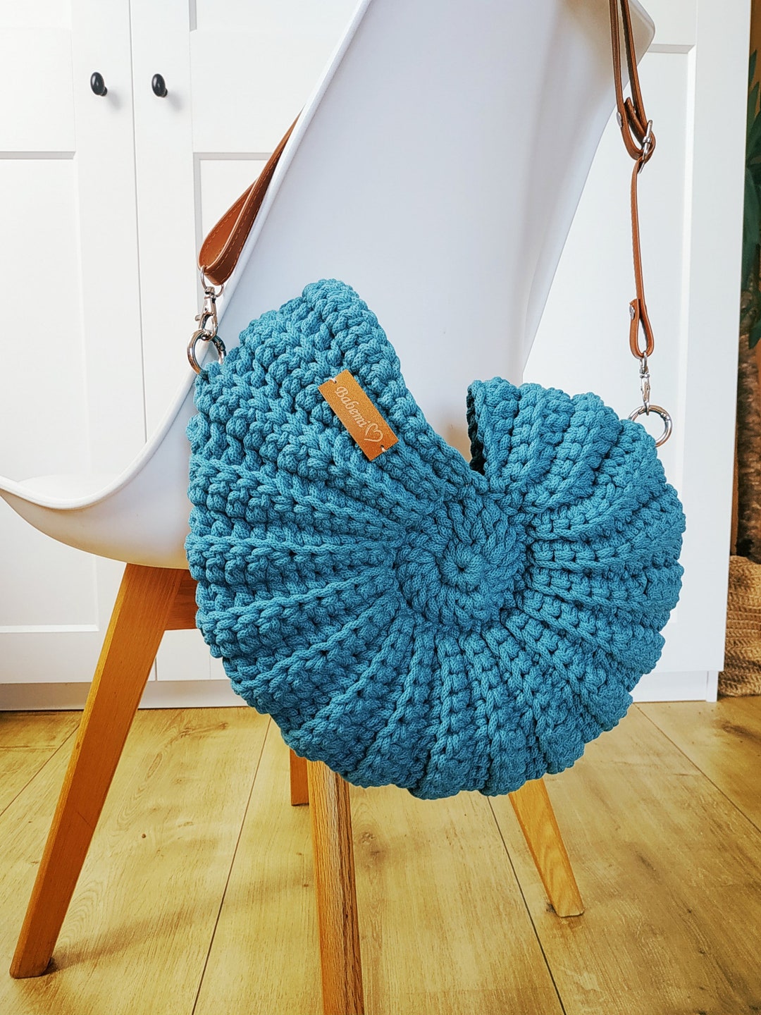 Coastal Bag, Shell Bag Crochet for Sale, Unusual Shell-shaped Bag, Bag ...