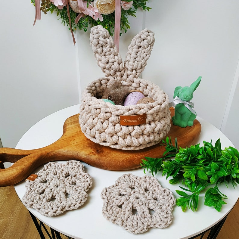 Bunny Basket With Ears, Basket in the Shape of a Bunny Ideal as an ...