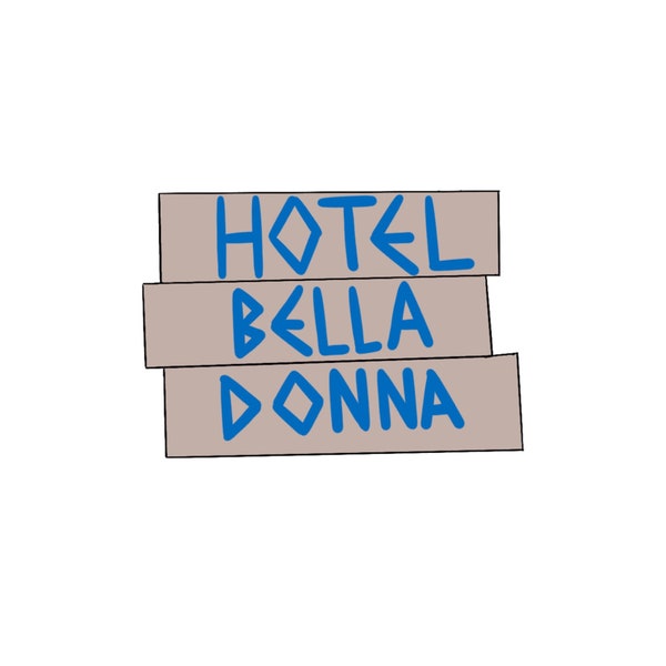 Hotel Bella Donna - Etsy