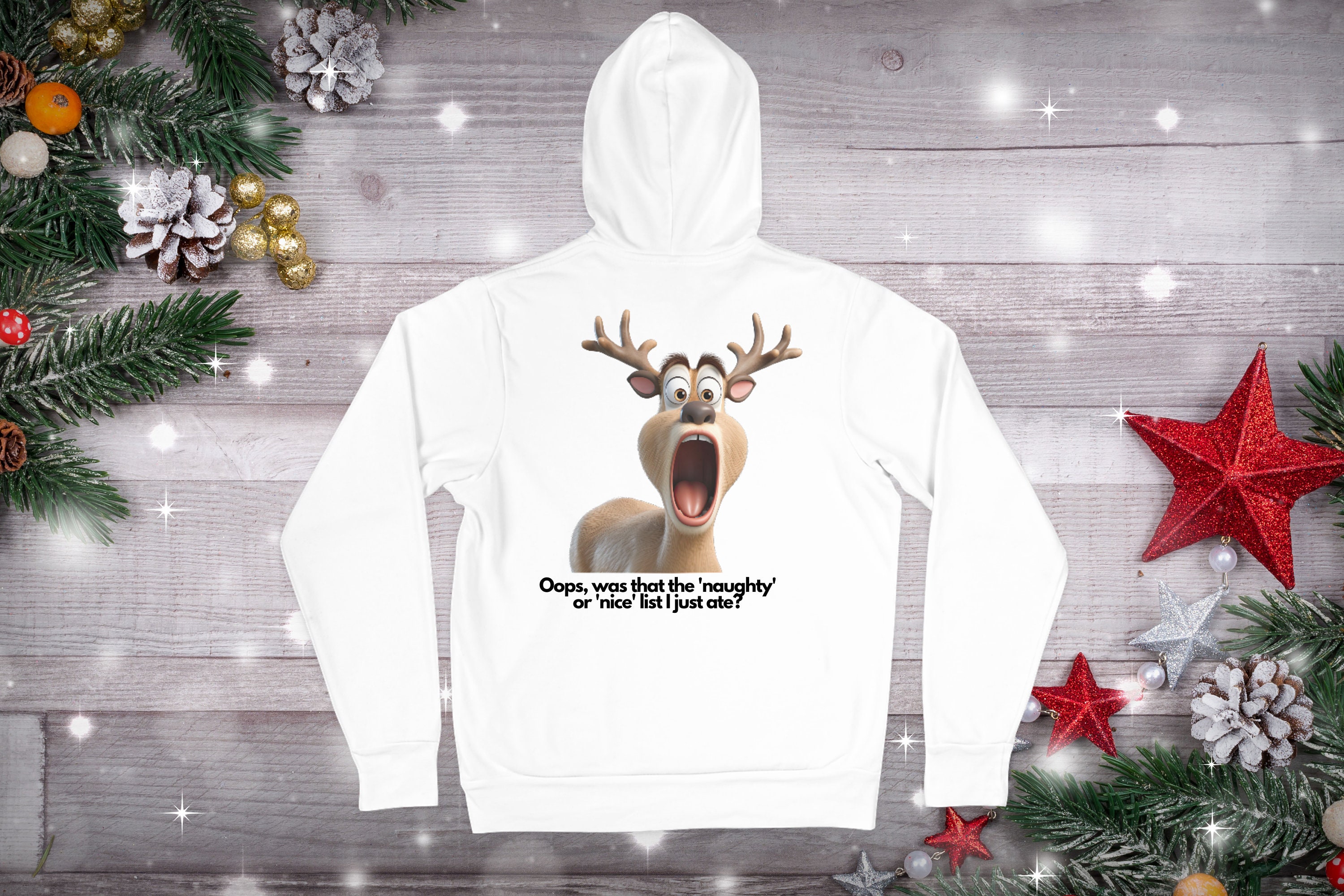 Funny Christmas Face Clipart, Surprised Faces of Christmas Characters ...