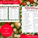 Christmas Movie Match-up Game, Printable Holiday Trivia Game, Large ...