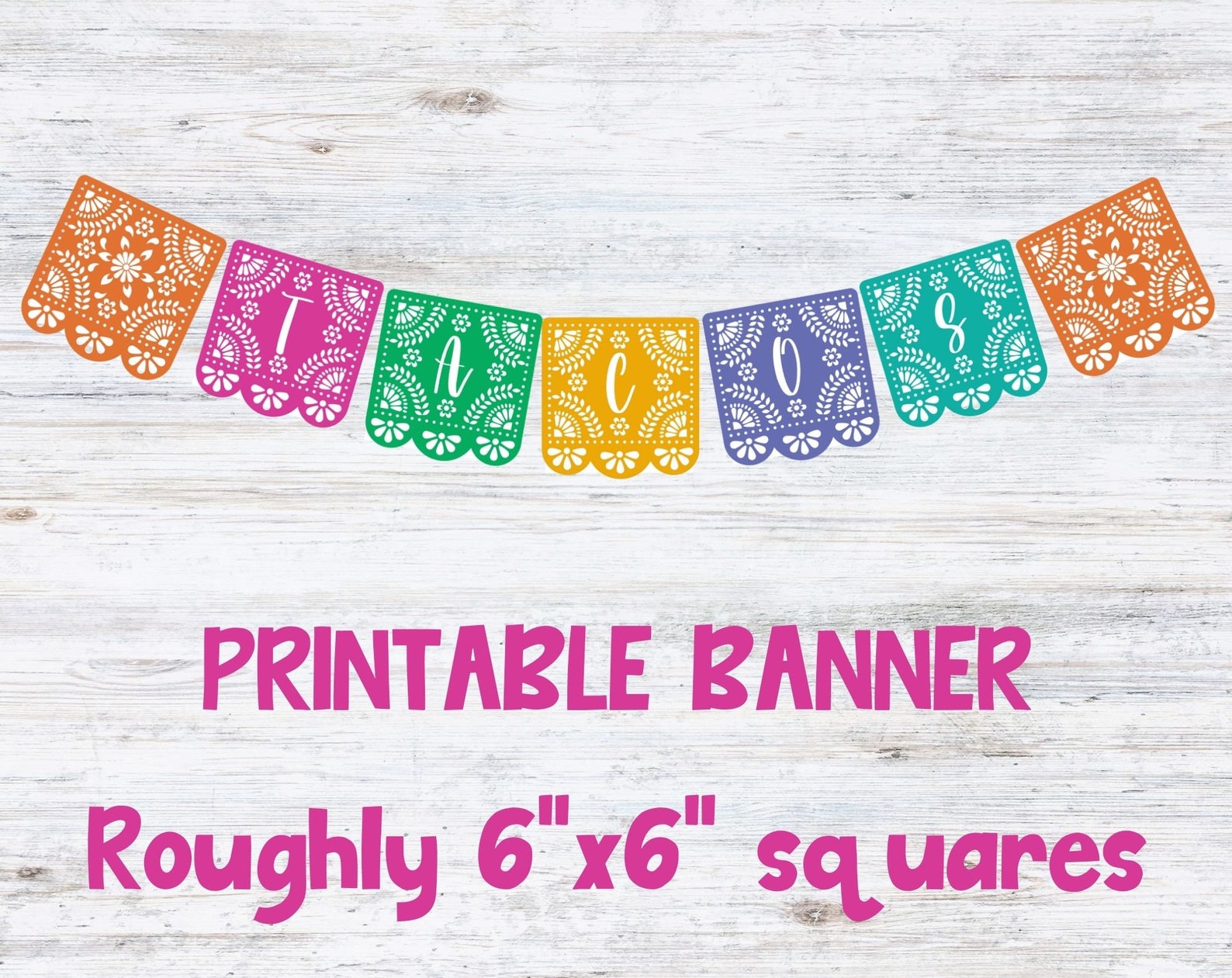 Taco Bar Kit Instant Download Printable Make Your Own Tacos | Etsy