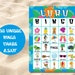 Printable Luau Bingo Game, Hawaiian Party Game, Aloha Bingo Game for ...