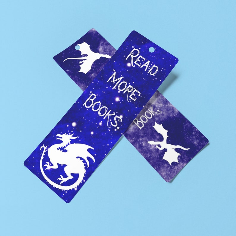 Dragon Bookmarks- Set of 8, Printable Dragon Bookmarks for Kids ...