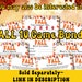Fall Find Someone Who Bingo, Printable Fall Game, Large Group Games for ...