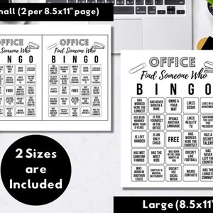 Office Party Game Bundle, 5 Printable Games, Work Party Activity, Team ...