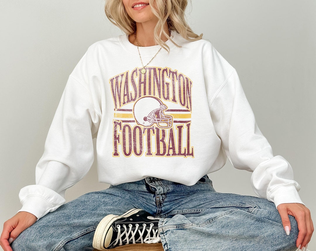 Vintage Washington Commanders Football Sweatshirt Washington Gift ...