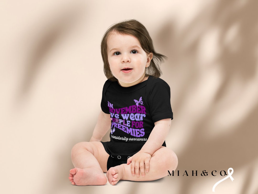 In November We Wear Purple - Prematurity Awareness - Hope - Preemie ...