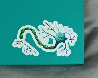 Neuron Birthday Card - Etsy Australia