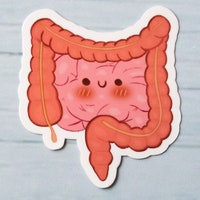 Funny GERD Square Stickers - Humorous Health Humor, Laptop Decals, Gift ...