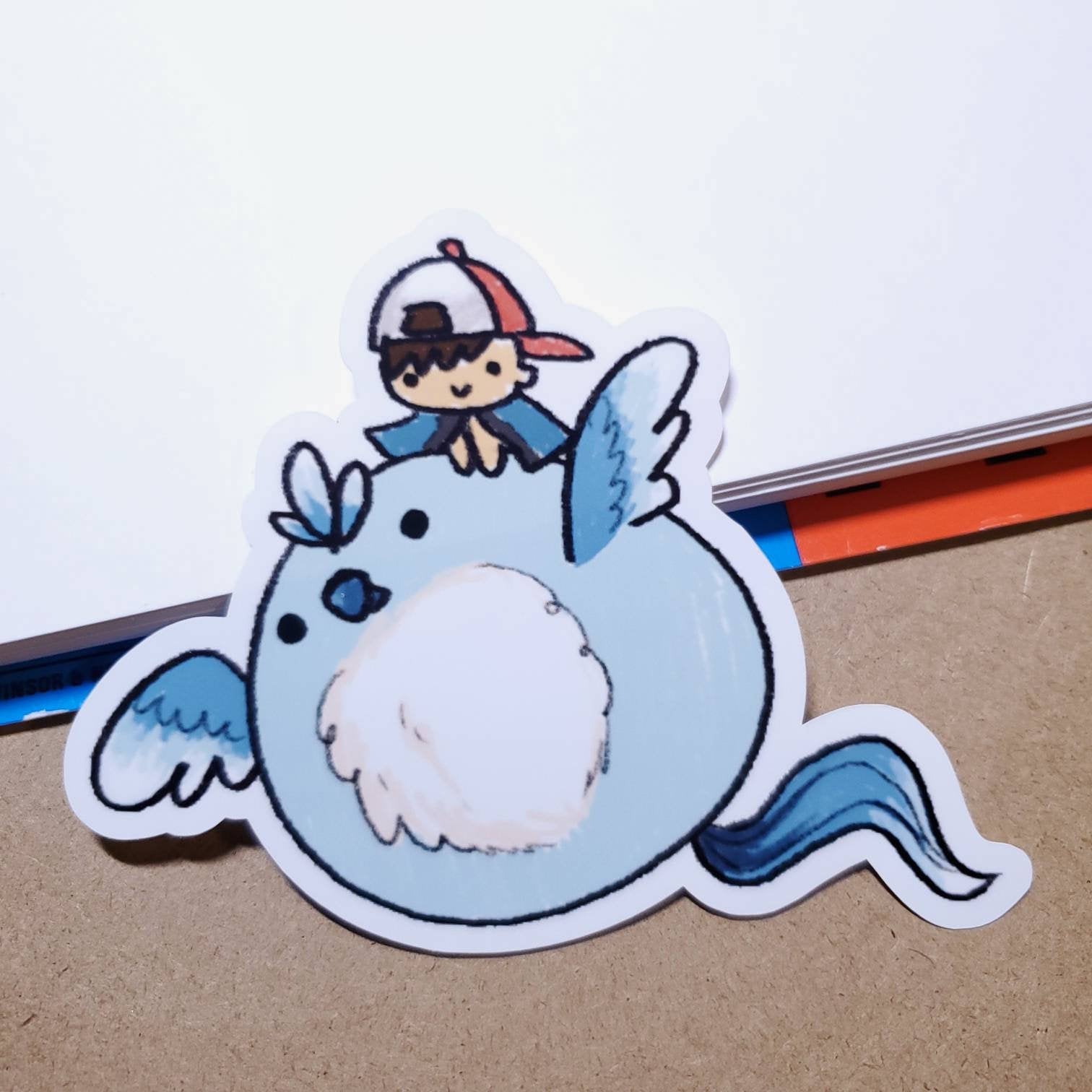 Ash and Articuno Sticker Anime Fanart Sticker Pokemon - Etsy