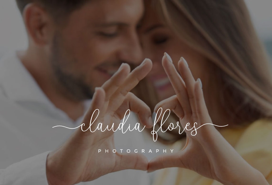 Photography Logo and Watermark, Signature Logo Design, Premade Logo - Etsy