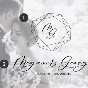 Wedding Logo Design, Wedding Monogram, Wedding Initials, Wedding ...
