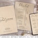 Editable Price List Template, Digital Price List, Salon Price List ...