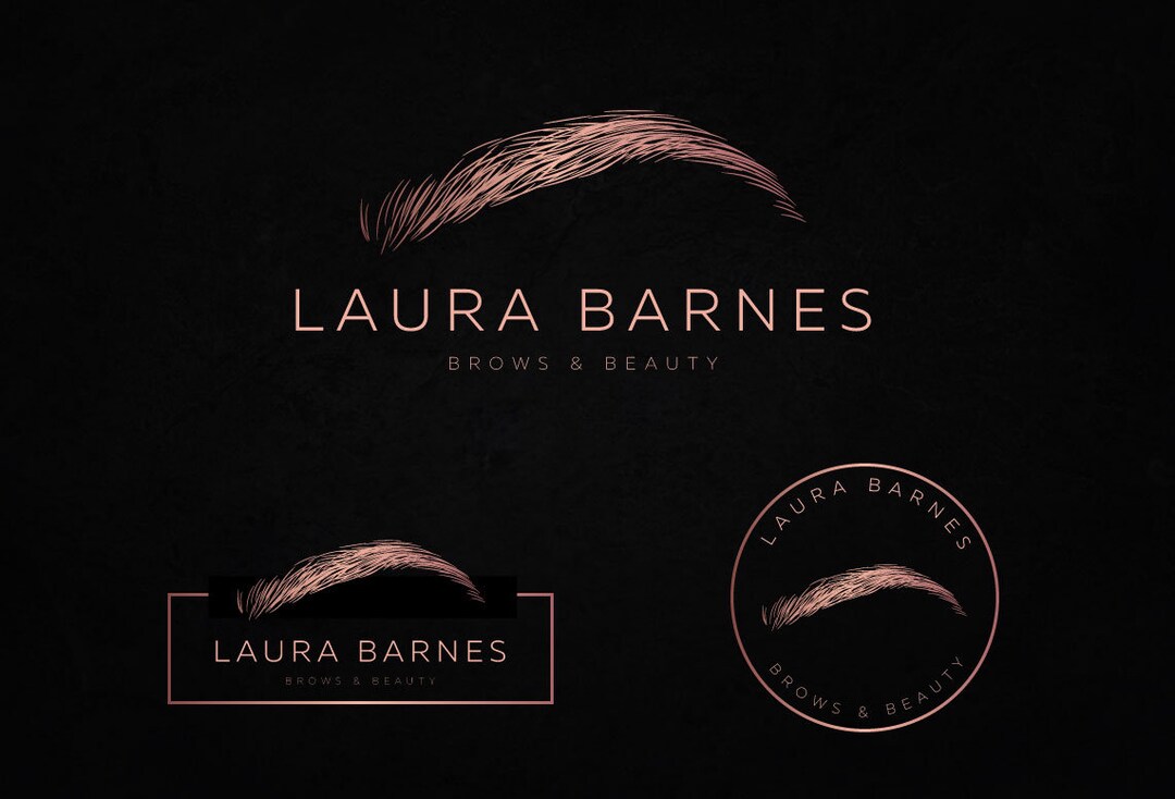 Microblading Logo, Brow Logo, Makeup Logo, Beauty Logo, Cosmetic Logo ...