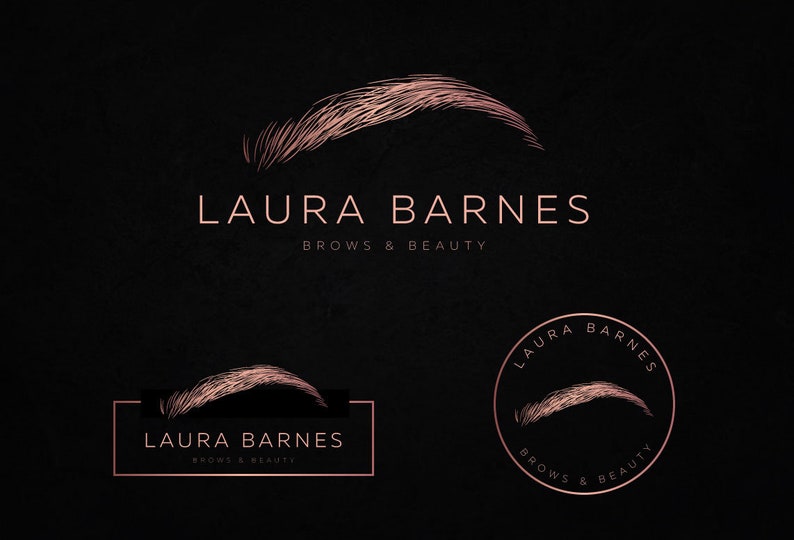 Microblading Logo, Brow Logo, Makeup Logo, Beauty Logo, Cosmetic Logo ...