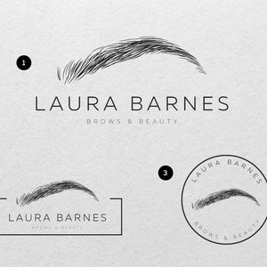 Microblading Logo, Brow Logo, Makeup Logo, Beauty Logo, Cosmetic Logo ...