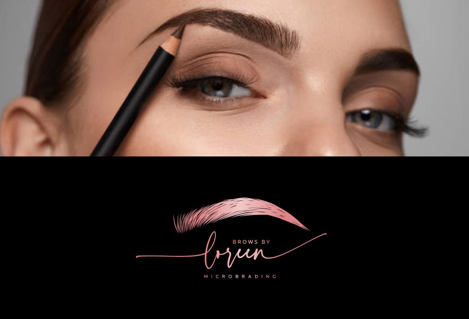 Microblading Logo Brow Logo Makeup Logo Beauty Logo - Etsy