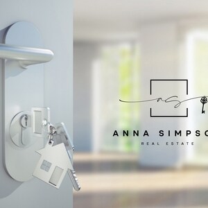 Real Estate Broker House Key Brand Logo Design - Etsy