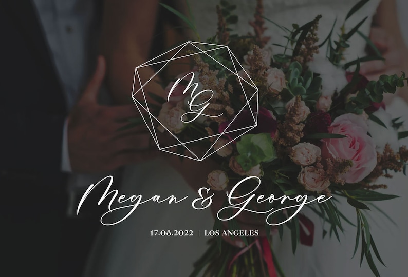 Wedding Logo Design, Wedding Monogram, Wedding Initials, Wedding ...