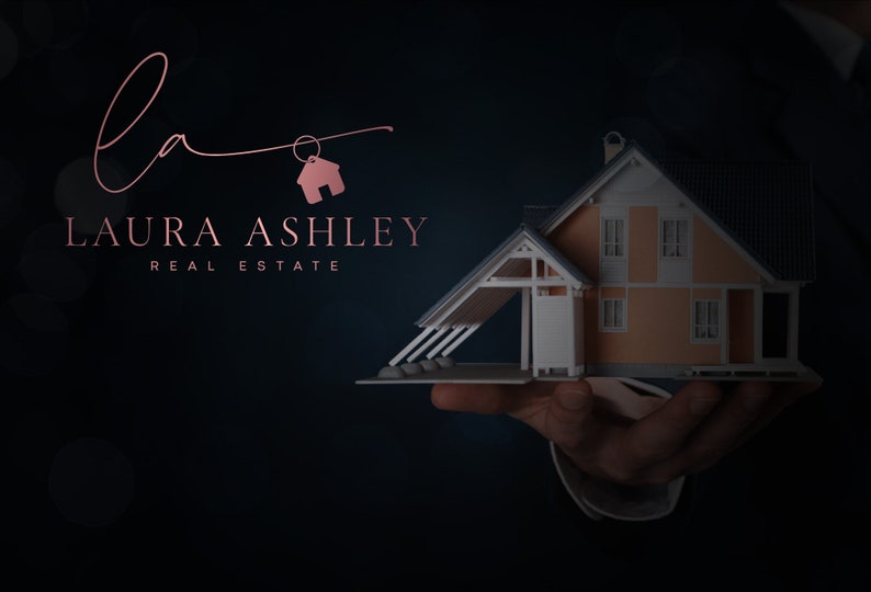 Real Estate Broker Logo, House Brand Logo - Etsy