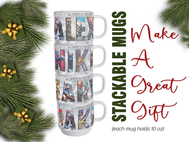 Personalized Name Marvel Gifts for Men Avengers Coffee Mug - Etsy