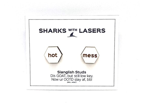 Gen Z Millennial Hot Mess Slang Earrings Funny Statement Etsy gen-z-millennial-hot-mess-slang-earrings-funny-statement-etsy
