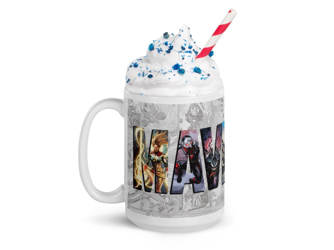 Personalized Name Marvel Gifts for Men Avengers Coffee Mug - Etsy