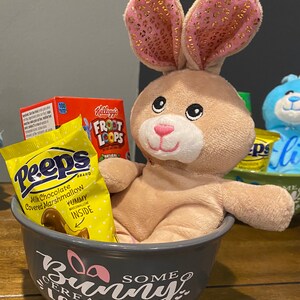 Cerealsly Loves You/personalized Easter Gift Cereal Bowls/ Some Bunny ...