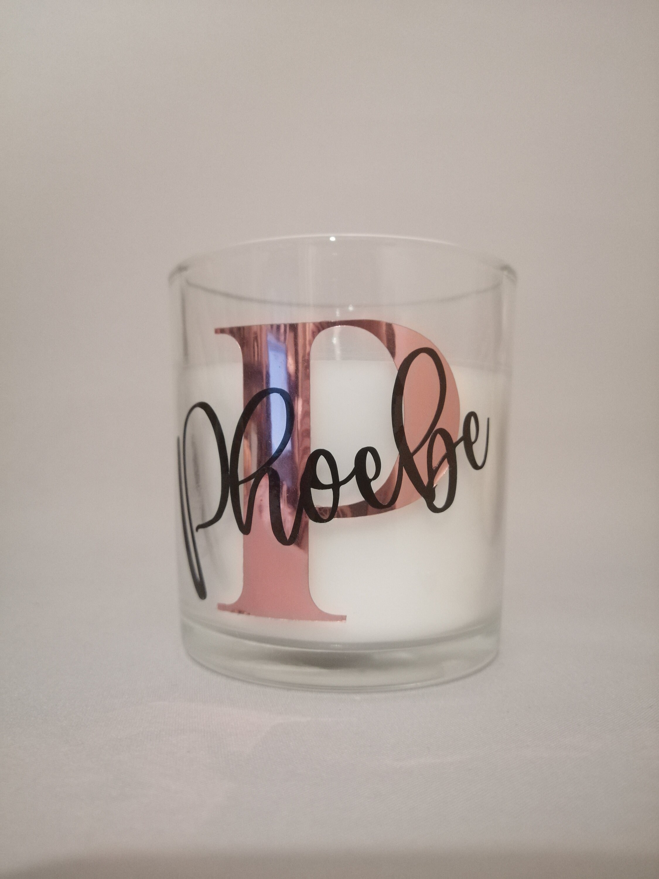 Personalised Candle Name Candle Special Gift Monogram - Etsy UK
