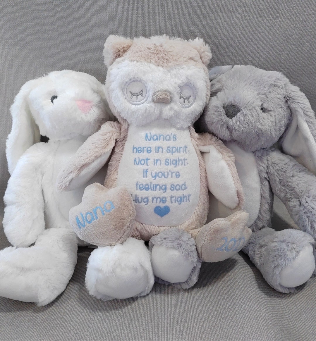 Memorial Gift for a Grieving Child, Personalised Teddy From a Loved One ...