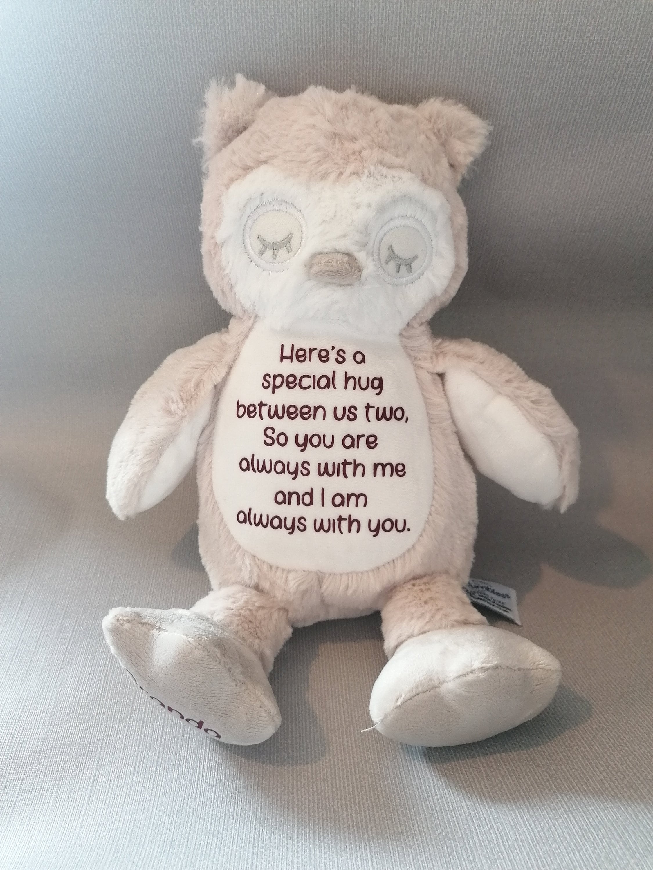 Personalised Memorial Bear, in Loving Memory, Gift for a Grieving Child ...