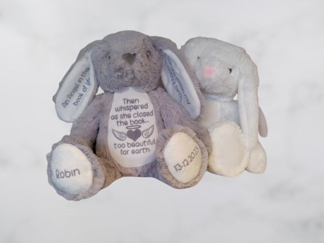 Memorial Keepsake for the Loss of a Baby, Miscarriage Memory Teddy ...
