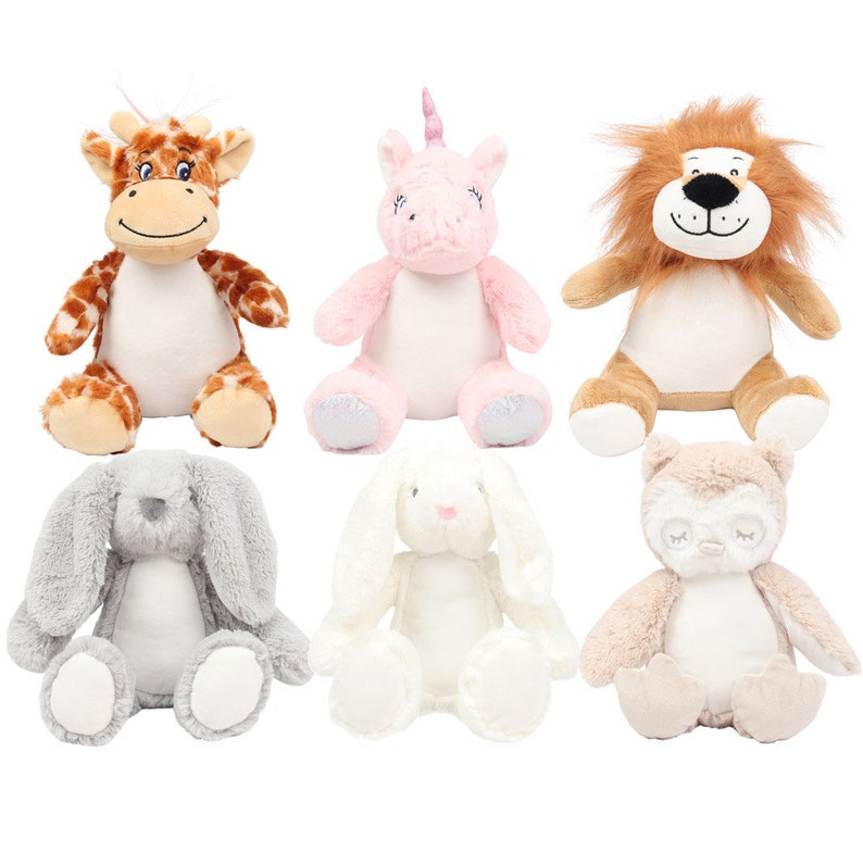 Personalised Bunny, Newborn Baby Teddy, My First Bear, Custom Teddies ...