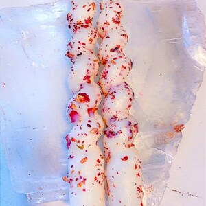 White Ritual Candles Roses Ritual Candles Moon Candles Altar Candles ...