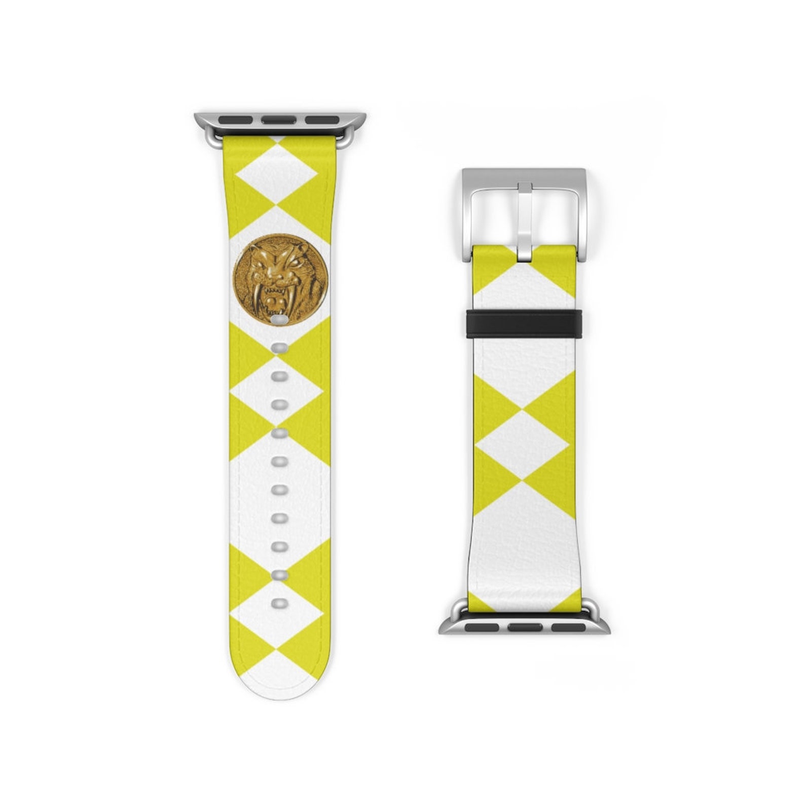 Yellow Mighty Morphin Saber-toothed Tiger Dinozord Power Coin - Etsy