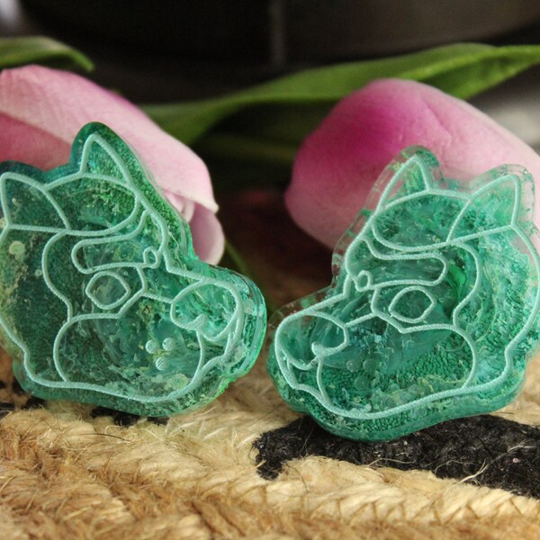 Green Pup Mask - Etsy