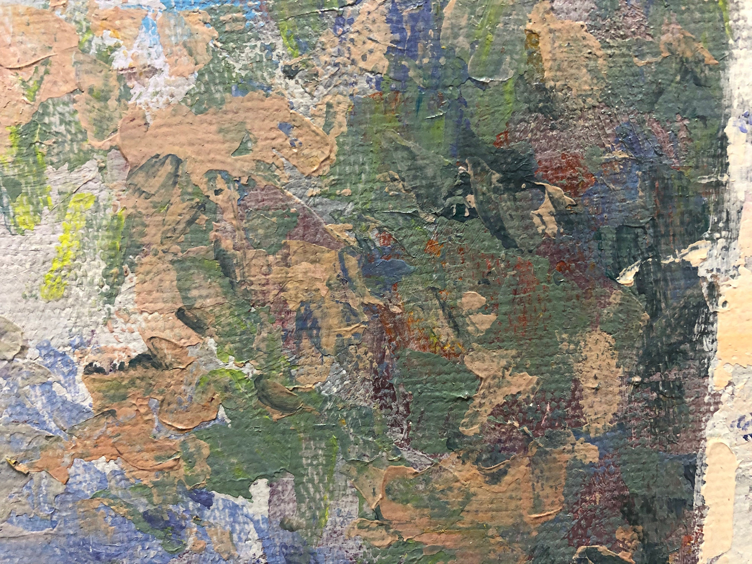 Extra Large Landscape Canvas Wall Artabstract Colorful | Etsy