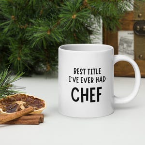Gift Mug for Chef | Christmas Gift for Chef | Chef Coffee Mug Gift ...
